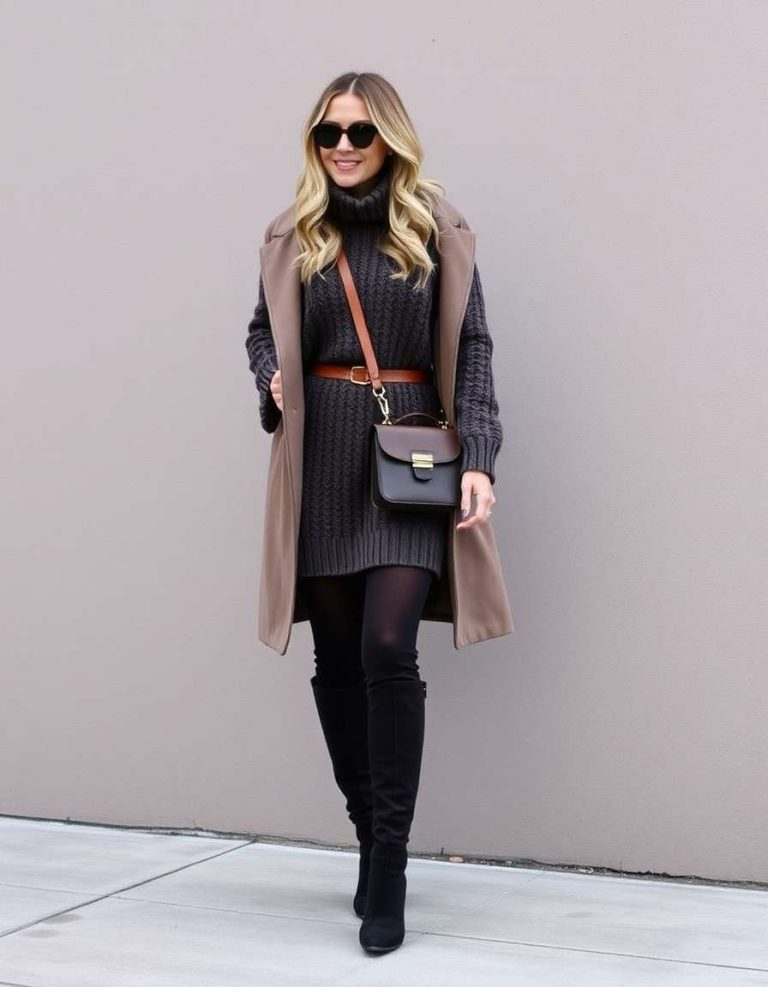 31 Stylish And Cozy Cold Weather Outfits To Keep You Warm All Season ...