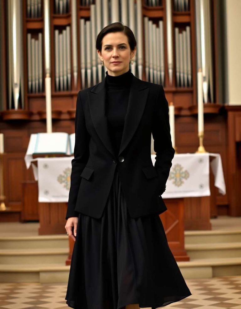 30 Chic And Cozy Winter Church Outfits To Keep You Stylish And Warm ...