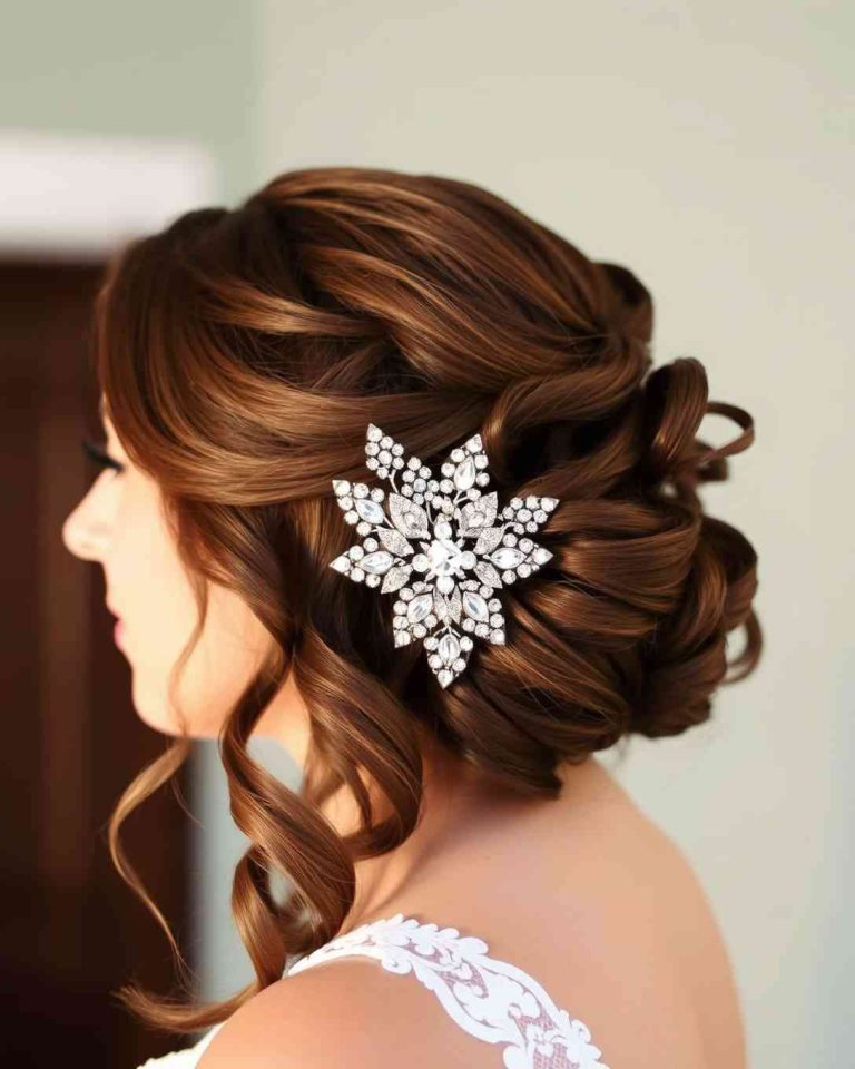 30 Elegant Rococo Wedding Hairstyles That Exude Timeless Charm ...