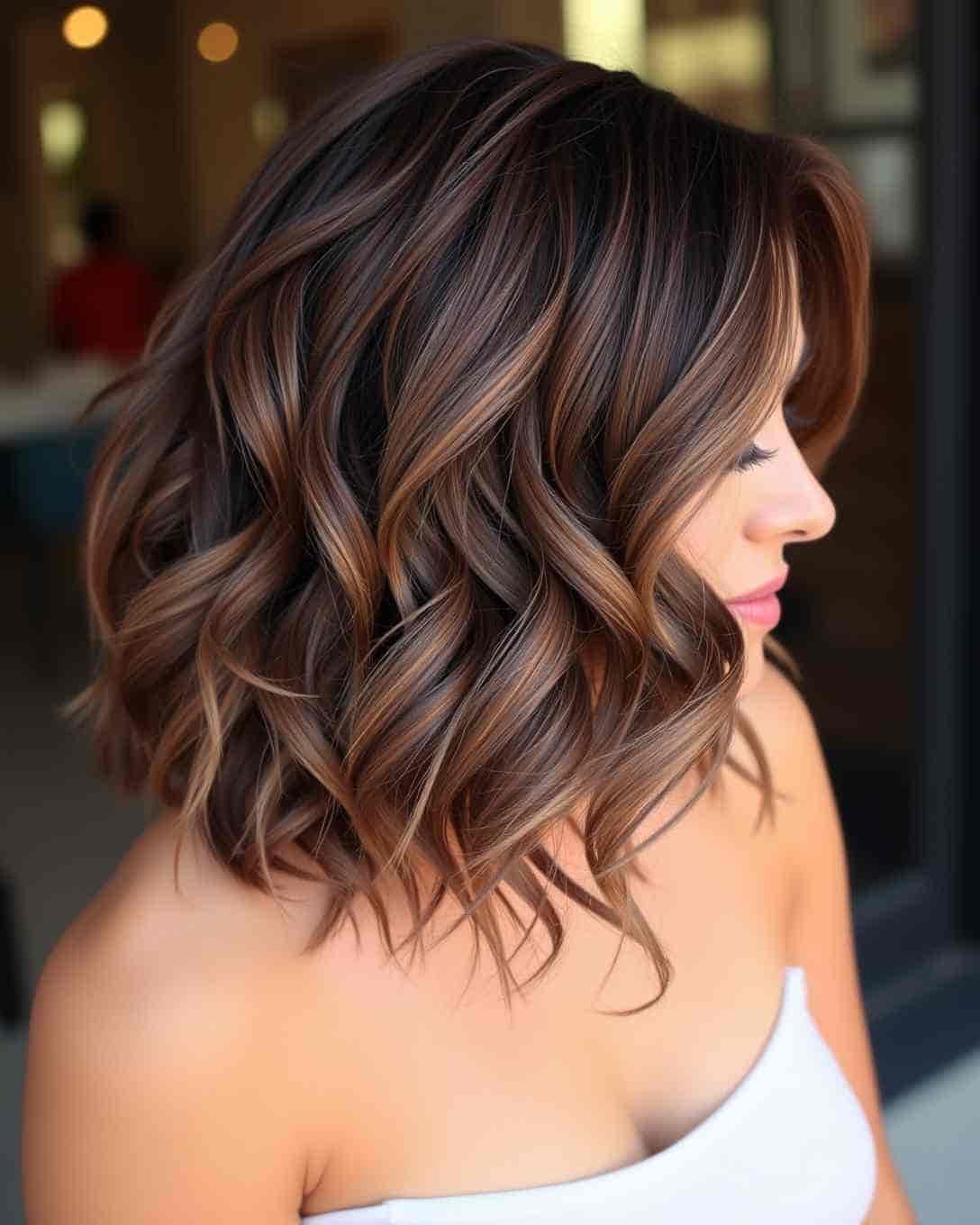 30 Gorgeous Chocolate Mauve Hair Ideas To Elevate Your Style - Glamour ...