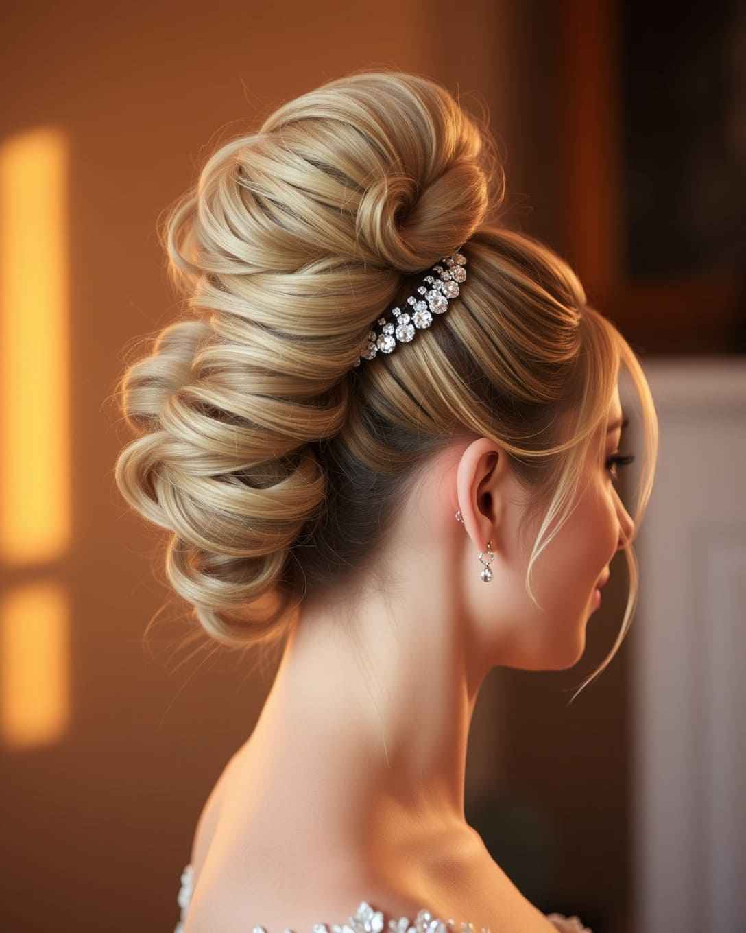 30 Elegant Rococo Wedding Hairstyles That Exude Timeless Charm ...