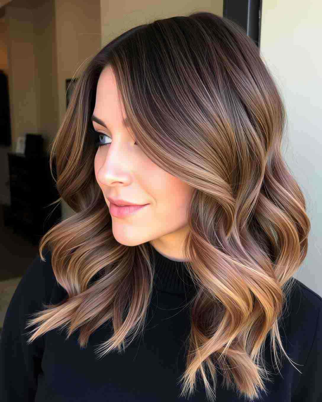 30 Gorgeous Chocolate Mauve Hair Ideas To Elevate Your Style - Glamour ...