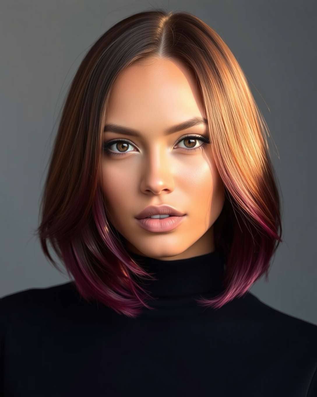 30 Gorgeous Chocolate Mauve Hair Ideas To Elevate Your Style - Glamour ...
