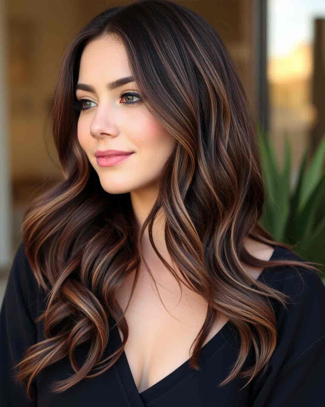 30 Gorgeous Chocolate Mauve Hair Ideas To Elevate Your Style - Glamour ...