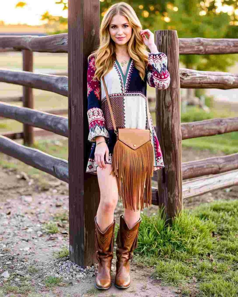 30 Captivating Boho Outfits That Effortlessly Define Free-Spirited ...