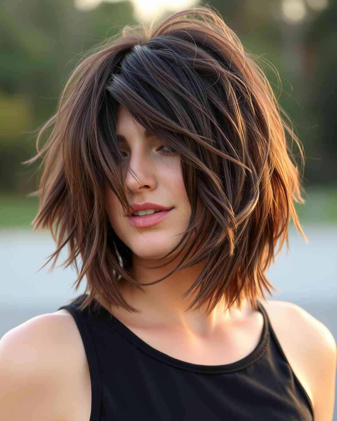 30 Gorgeous Chocolate Mauve Hair Ideas To Elevate Your Style - Glamour ...