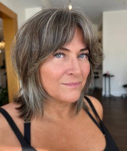 Trendy Curtain Bangs For Women Over 50 To Try Today! - Glamour Corner