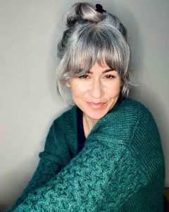 Trendy Curtain Bangs For Women Over 50 To Try Today! - Glamour Corner