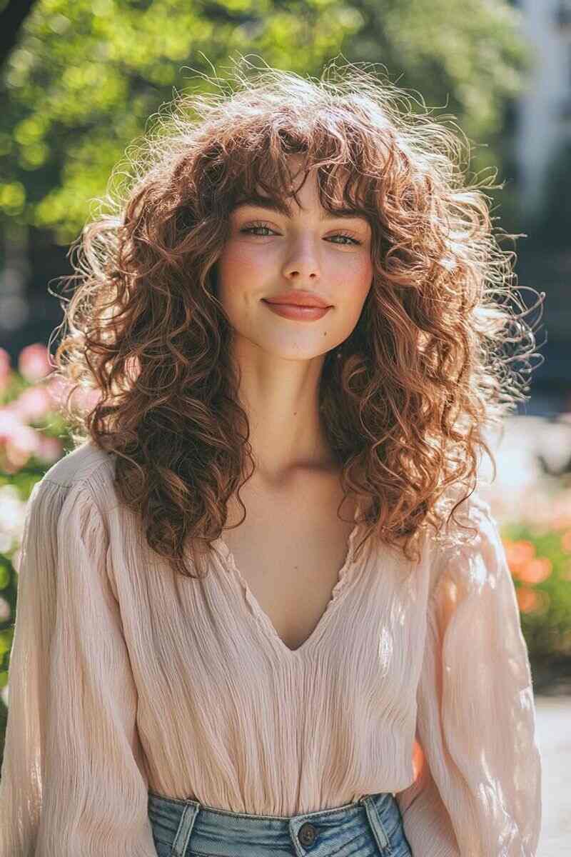 25 Stunning Curtain Bangs For Women Over 50: Stylish, Chic, And Age ...