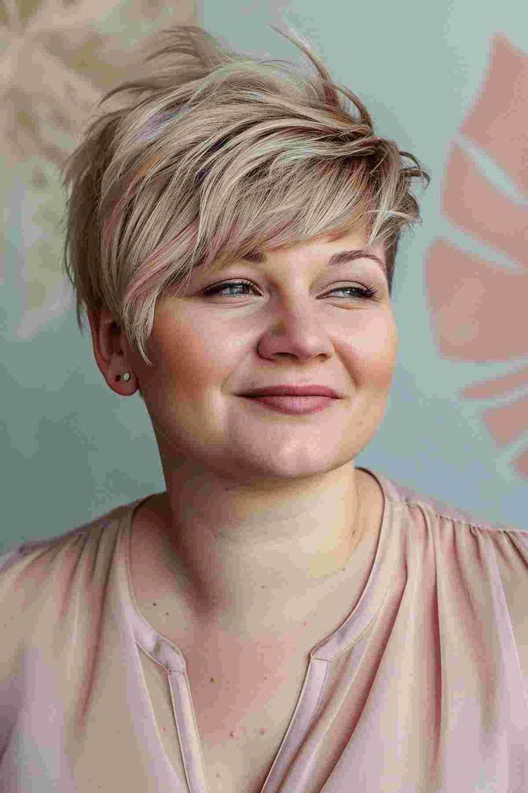 21 Gorgeous Long Pixie Hairstyles For Plus Size Women That Flatter And ...