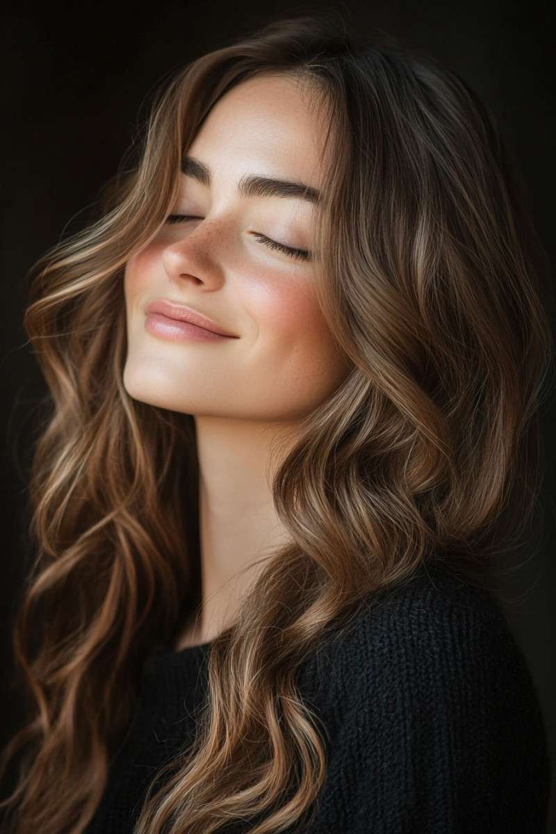 32 Gorgeous Wavy Brown Hair Styles To Elevate Your Look Effortlessly ...