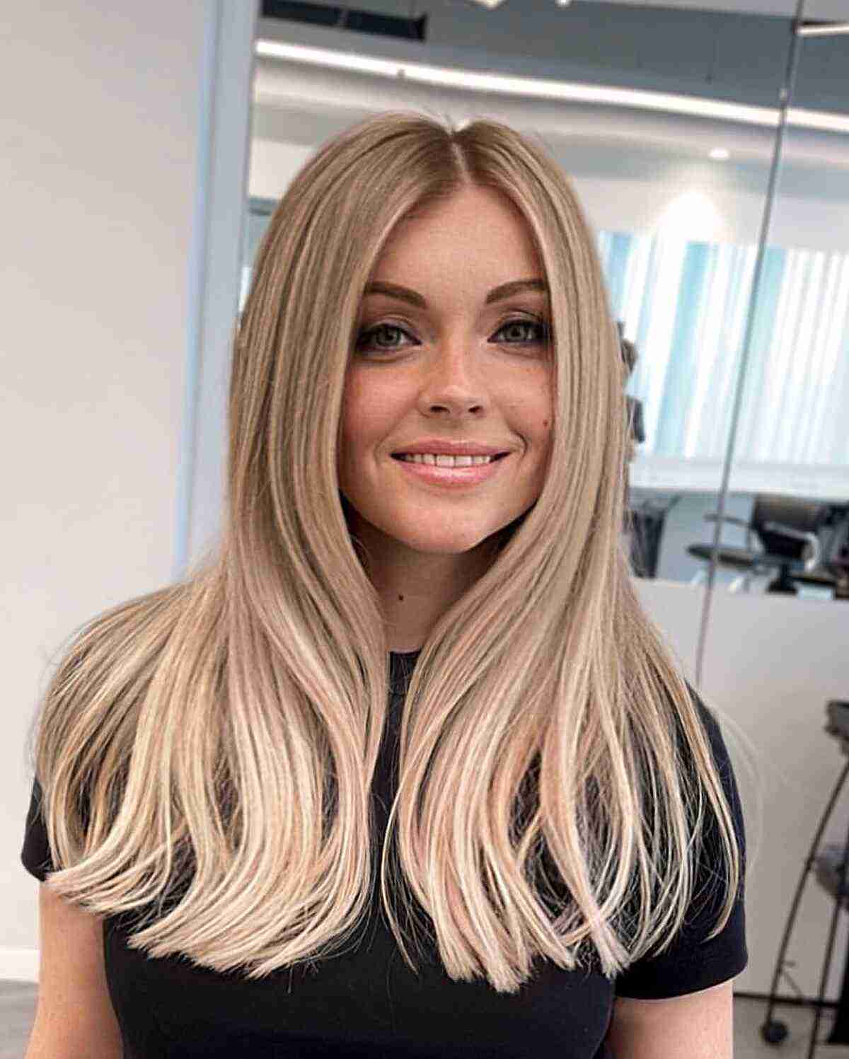 Try These Fun Middle Part Hair Styles Now! - Glamour Corner