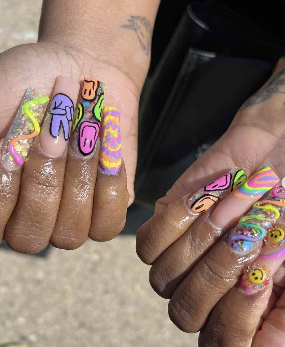 Stunning Hippie Nails That Channel Boho Vibes And Free-Spirited Style ...