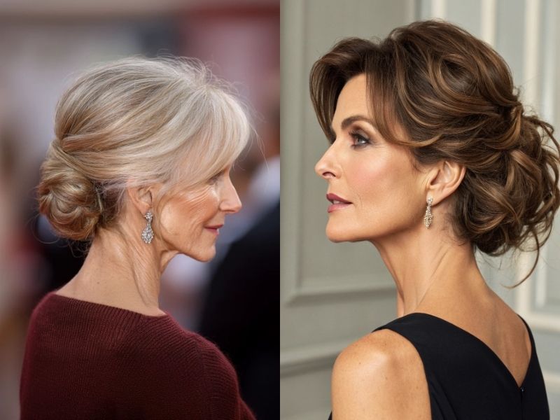Updos For Older Women: Timeless Styles With Effortless Grace - Glamour ...